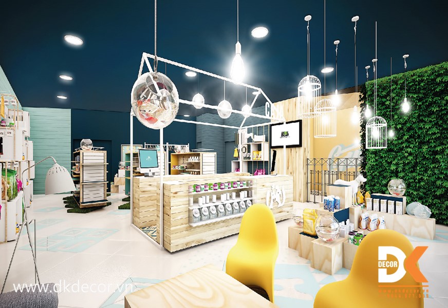 Thiết Kế Pet Shop - NỘI THẤT DK DECOR